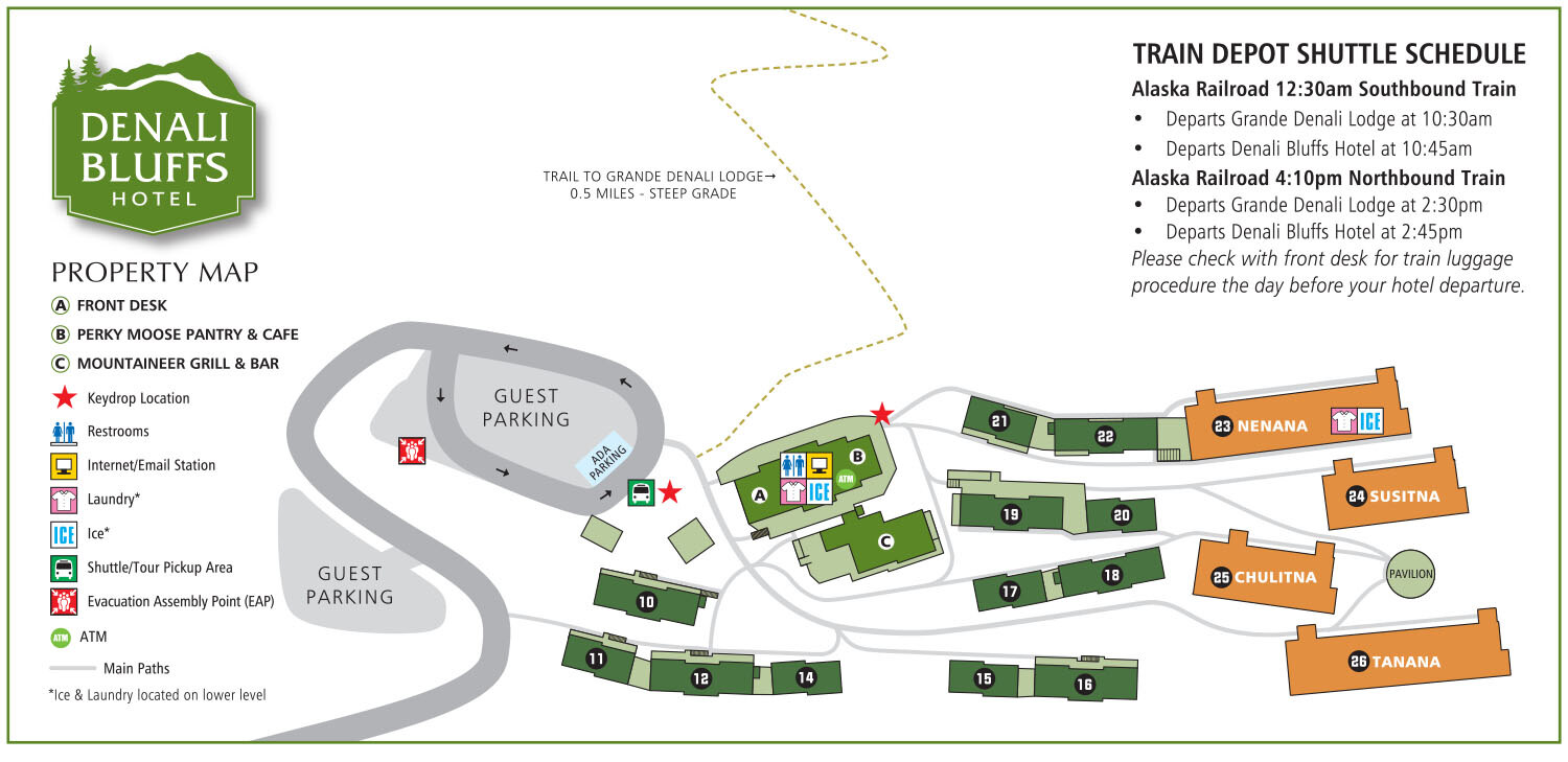 Denali Bluffs Hotel | FAQs